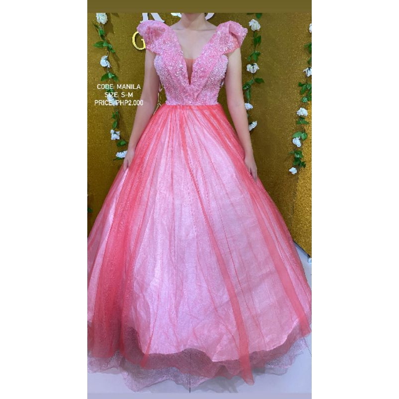 DEBUT GOWNS: ( CODE: MANILA) | Shopee Philippines