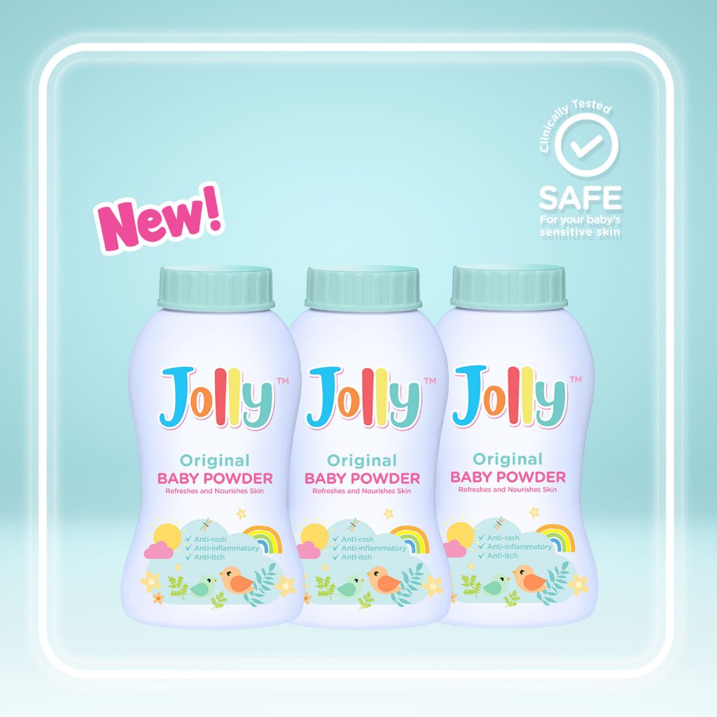 Jolly Baby Powder White 25g (3pcs) | Shopee Philippines