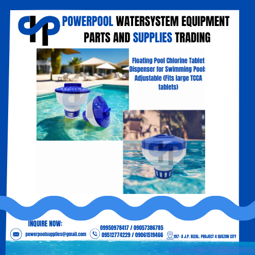 Floating Pool Chlorine Tablet Dispenser for Swimming Pools Adjustable ...