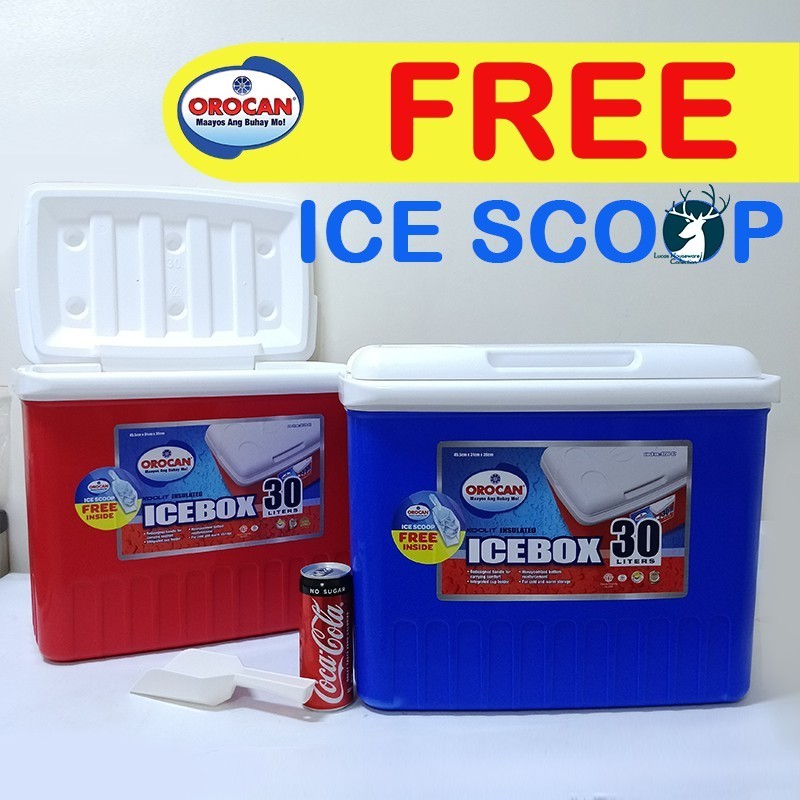 OROCAN BRAND COOLER BOX / ICE BOX CHEST INSULATED COOLER BOX 30-LITERS ...