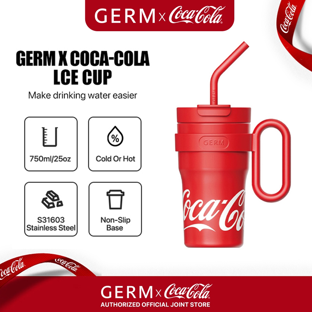 GERM X Coca-Cola B62/B63 Vacuum Flask 316 Stainless Steel with Handle ...