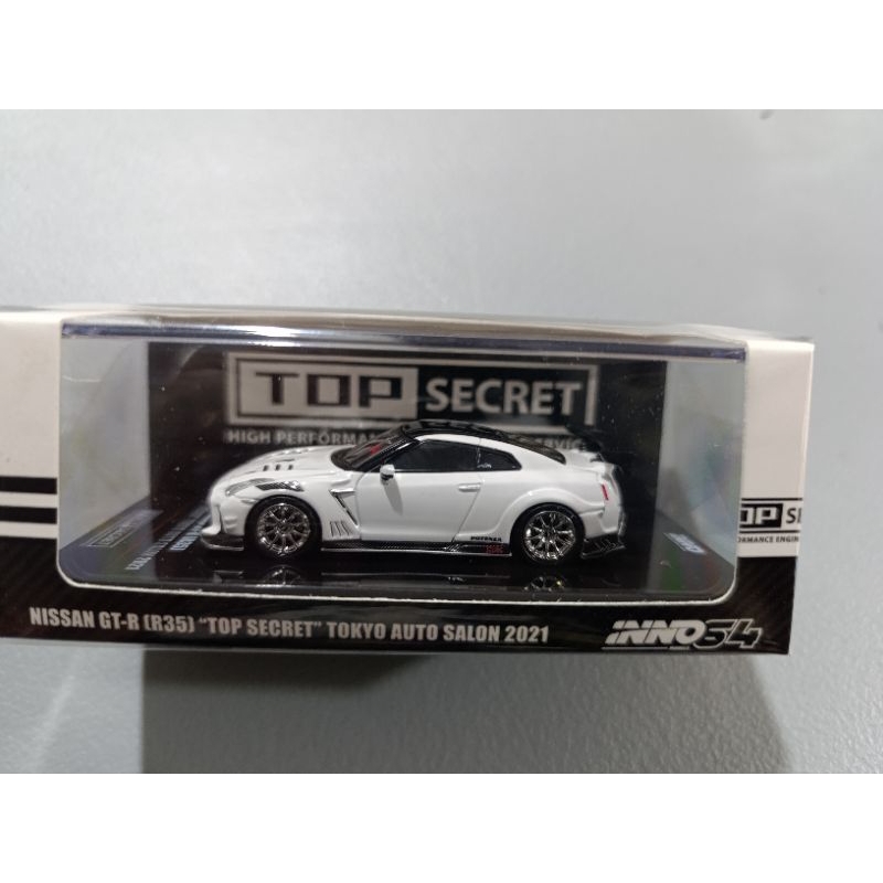 Inno64 Nissan GT-R (R35)" Top Secret" Tokyo Auto Salon 2021 1:64 Scale ...
