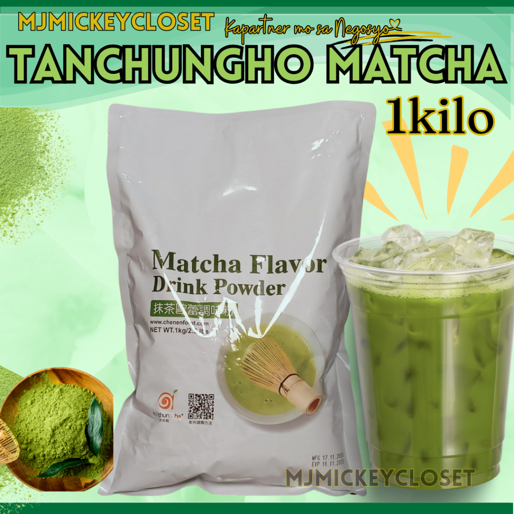 Ta Chung Ho Matcha Green Tea Powder 2 in 1 1kg:: | Shopee Philippines
