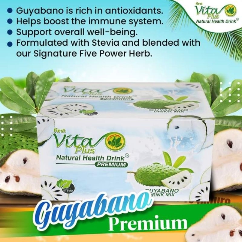 FIRST VITA PLUS GUYABANO PREMIUM | Shopee Philippines