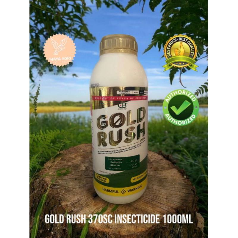 GOLD RUSH Insecticide 370 SC Clothianidin + Bifenthrin 1000ml -CB ...