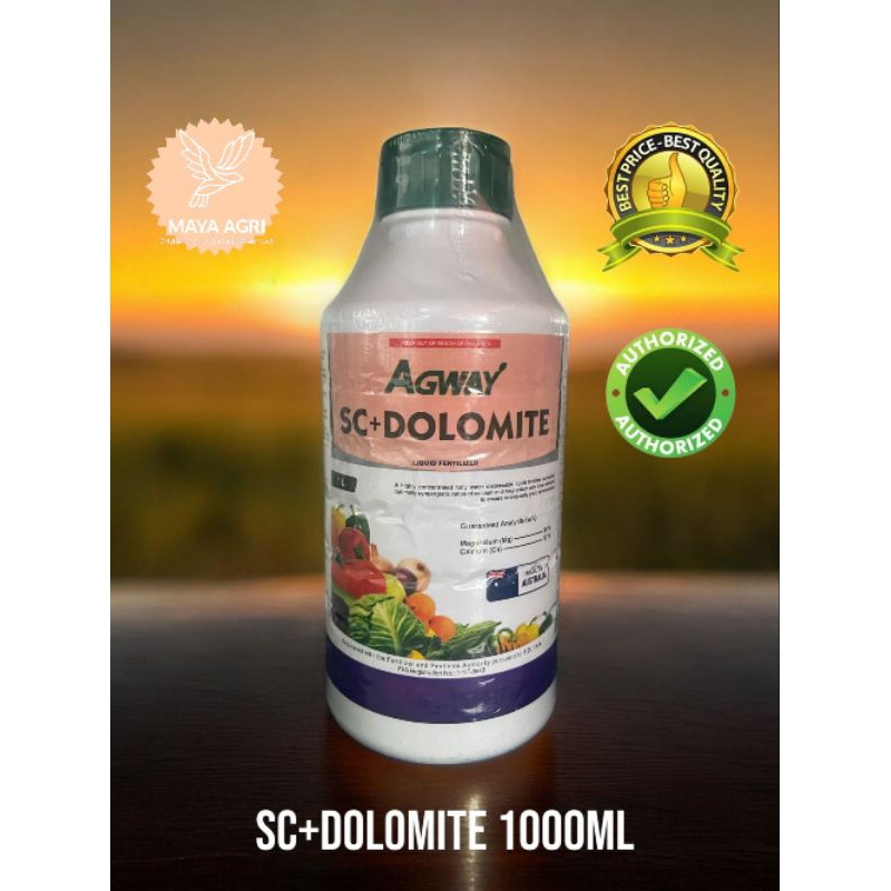 SC + Dolomite Liquid Fertilizer Magnesium + Calcium 1000ml -AGWAY ...
