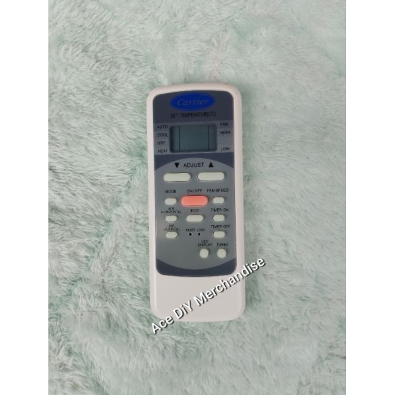 Carrier split Type Remote | Shopee Philippines