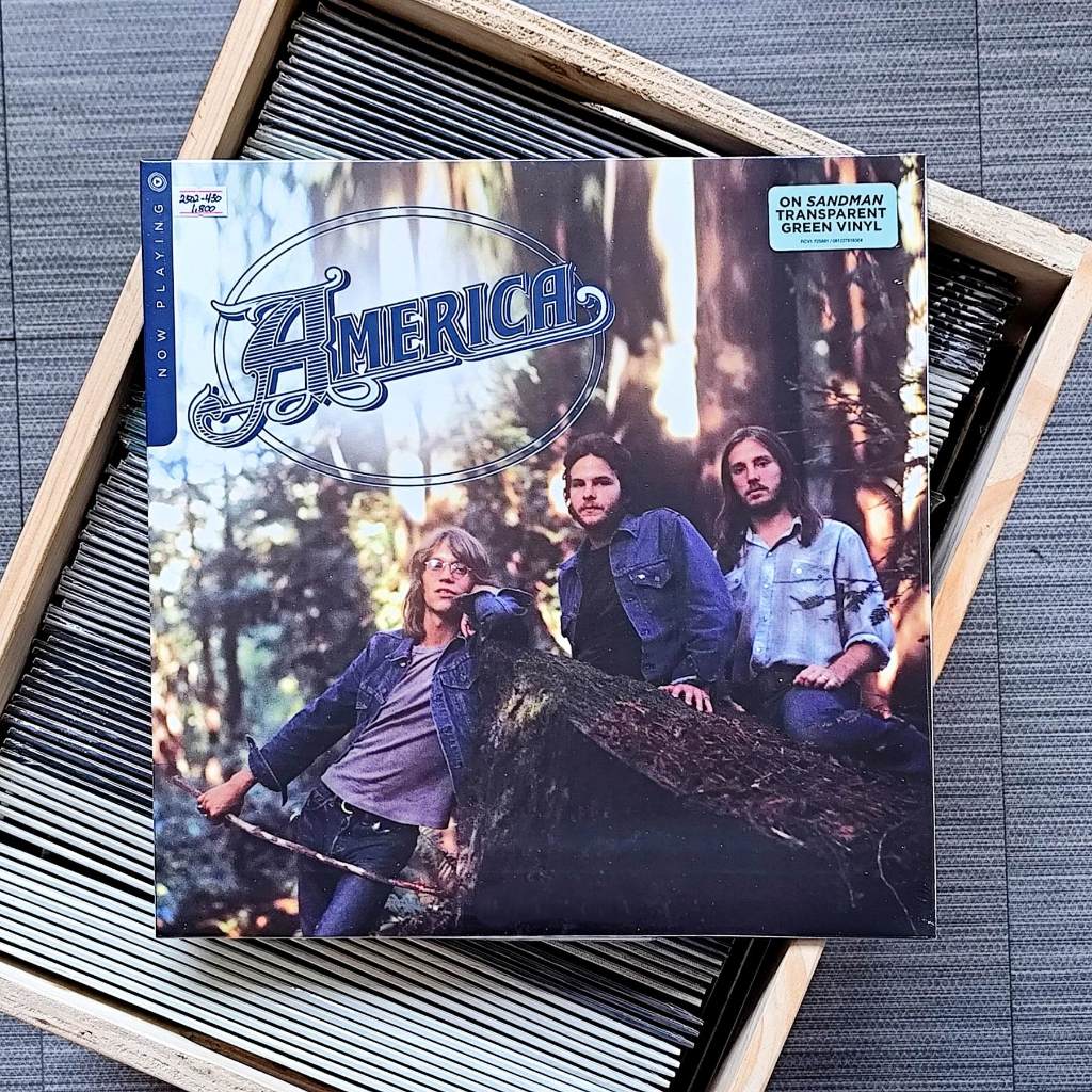 America – Now Playing (Transparent Green Vinyl) | Vinyl LP Plaka The ...