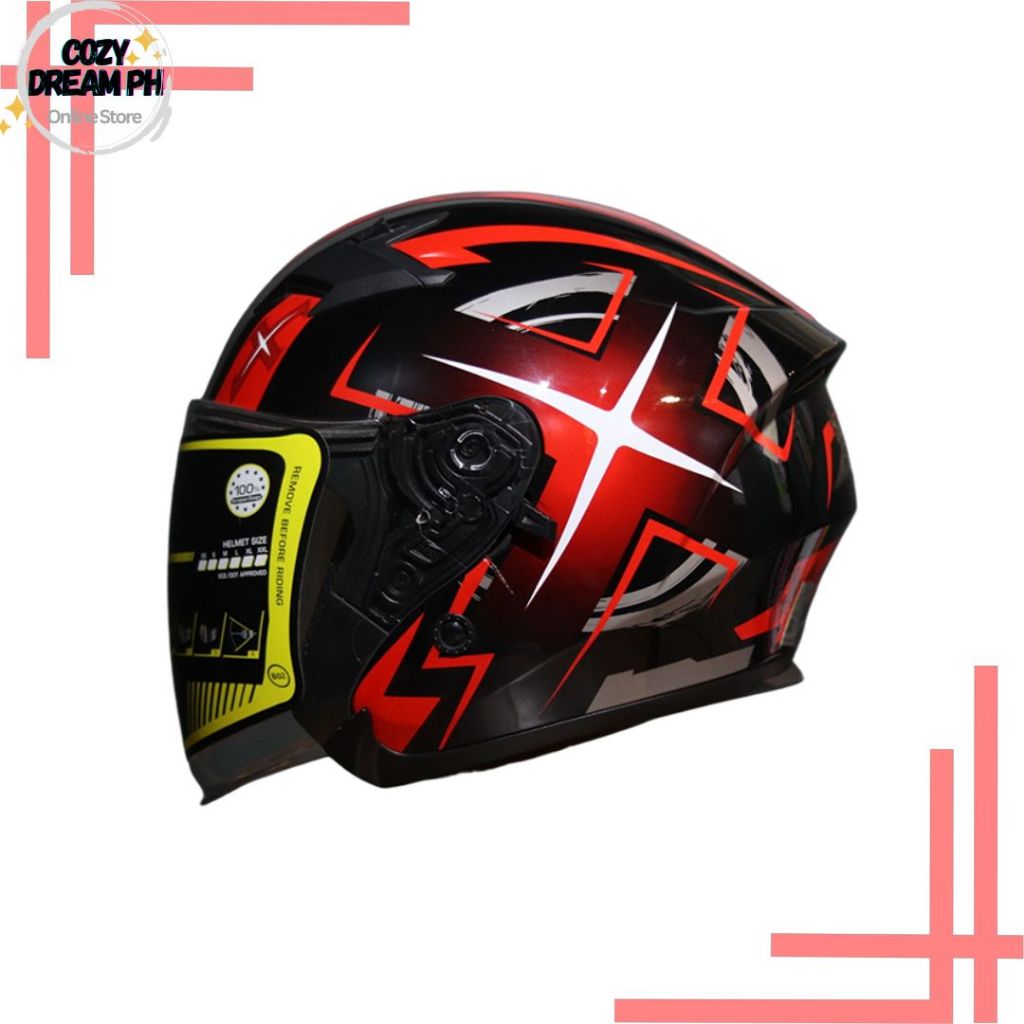 Cozy Dream Ph ROC Premium Helmet Full Face Modular Motorcycle R02 V3B ...