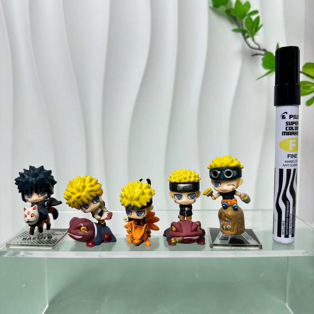 SALE!!! NARUTO Shippuden: Uzumaki Naruto Minato Set of 5 Petti Chara ...