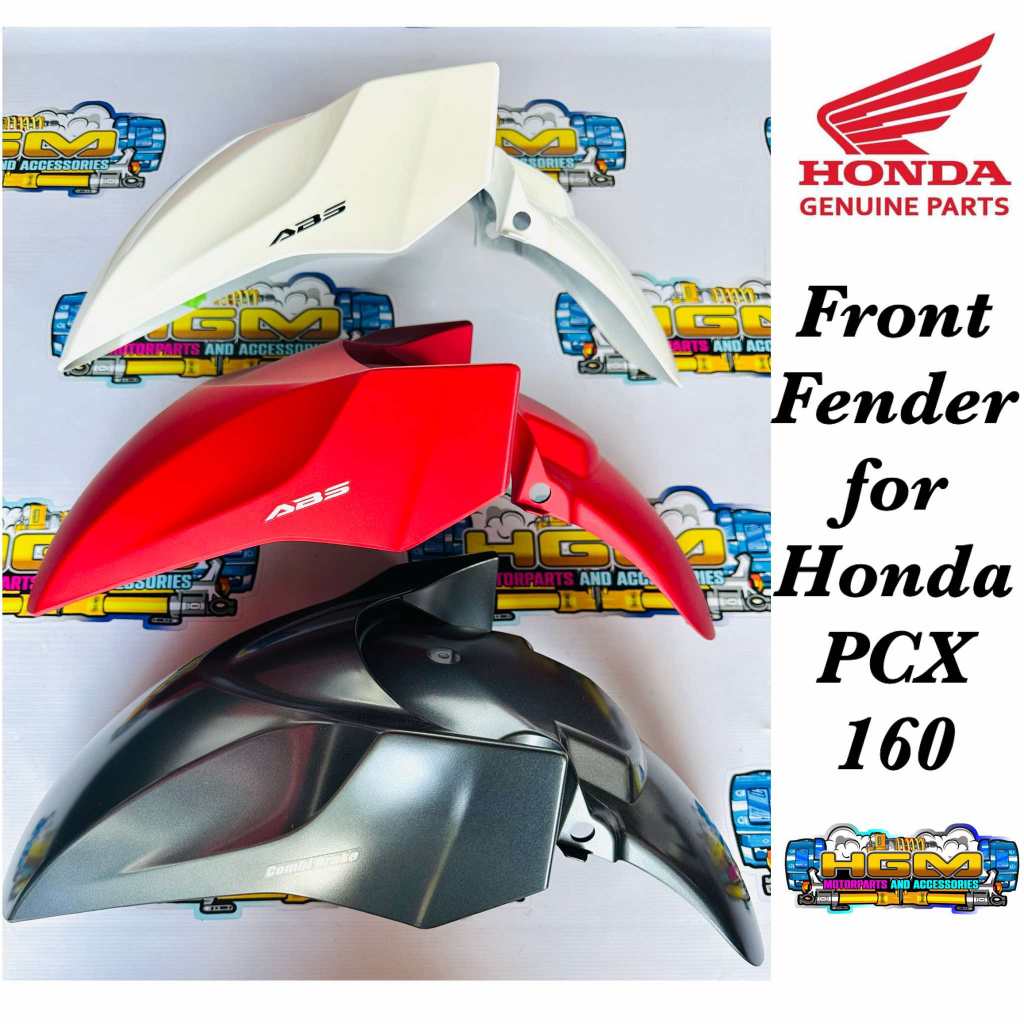 FRONT FENDER (PEARL WHITE) FOR PCX 160 | HONDA GENUINE PART | 61000-K1Z ...
