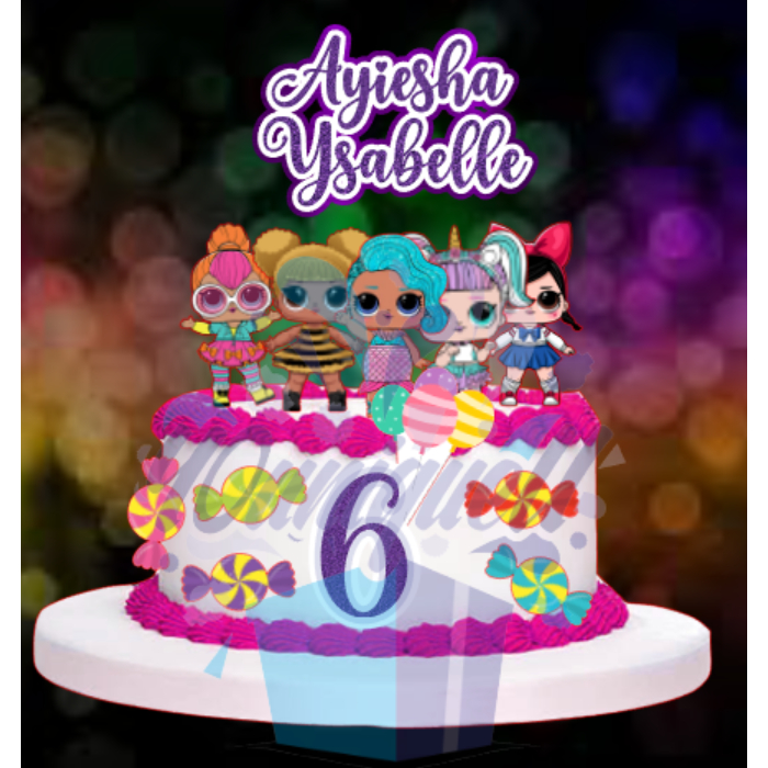 Customized Printed Cake Topper | Shopee Philippines
