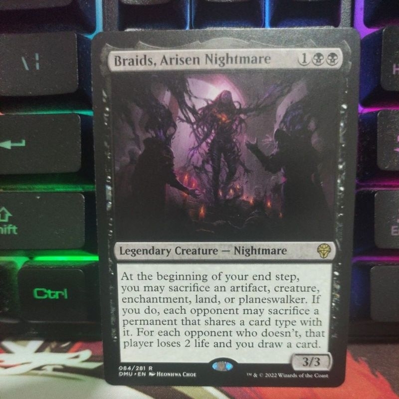 MTG Braids Arisen Nightmare nm DMU | Shopee Philippines