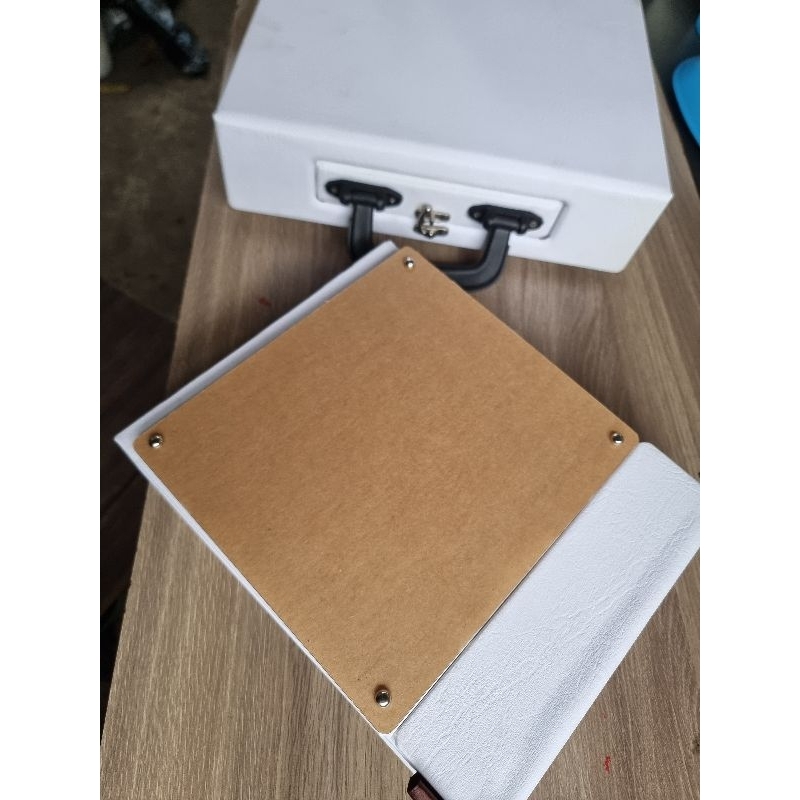 White Magnetic DIY Self Mount Photo Album Photobook | Shopee Philippines