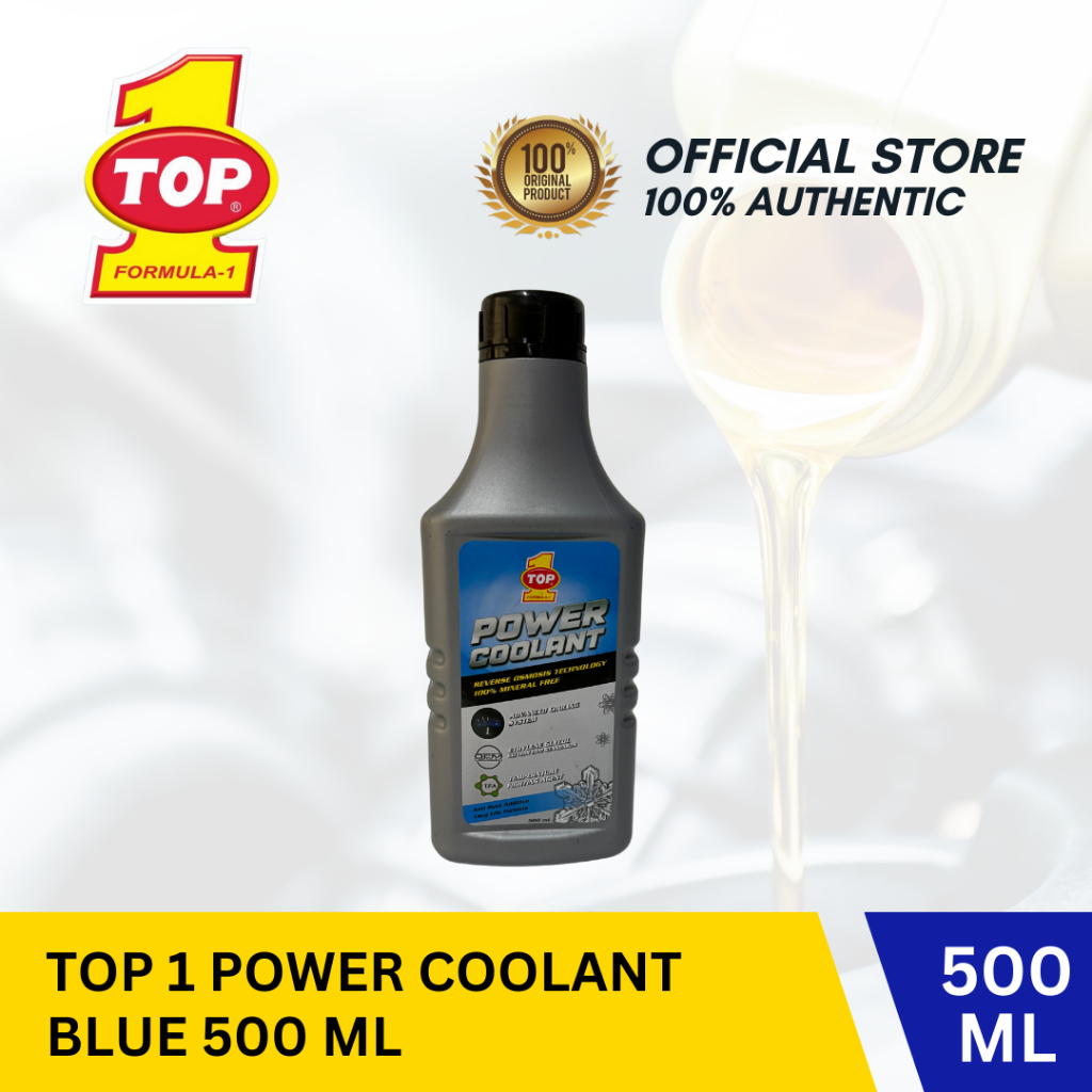 Top One Formula- Long Life Radiator Power Coolant (BLUE) 500 ml ...