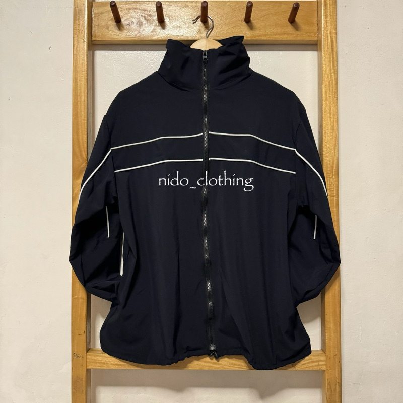 Turtleneck Windbreaker Taslan Jacket (fits Large to XL) | Shopee ...