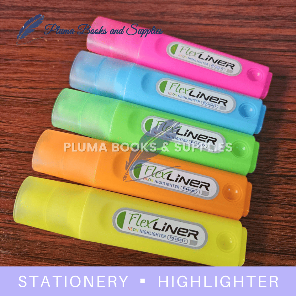 Set of 3 - FlexOffice FlexLiner Neon Highlighter FO-HL017 | Shopee ...