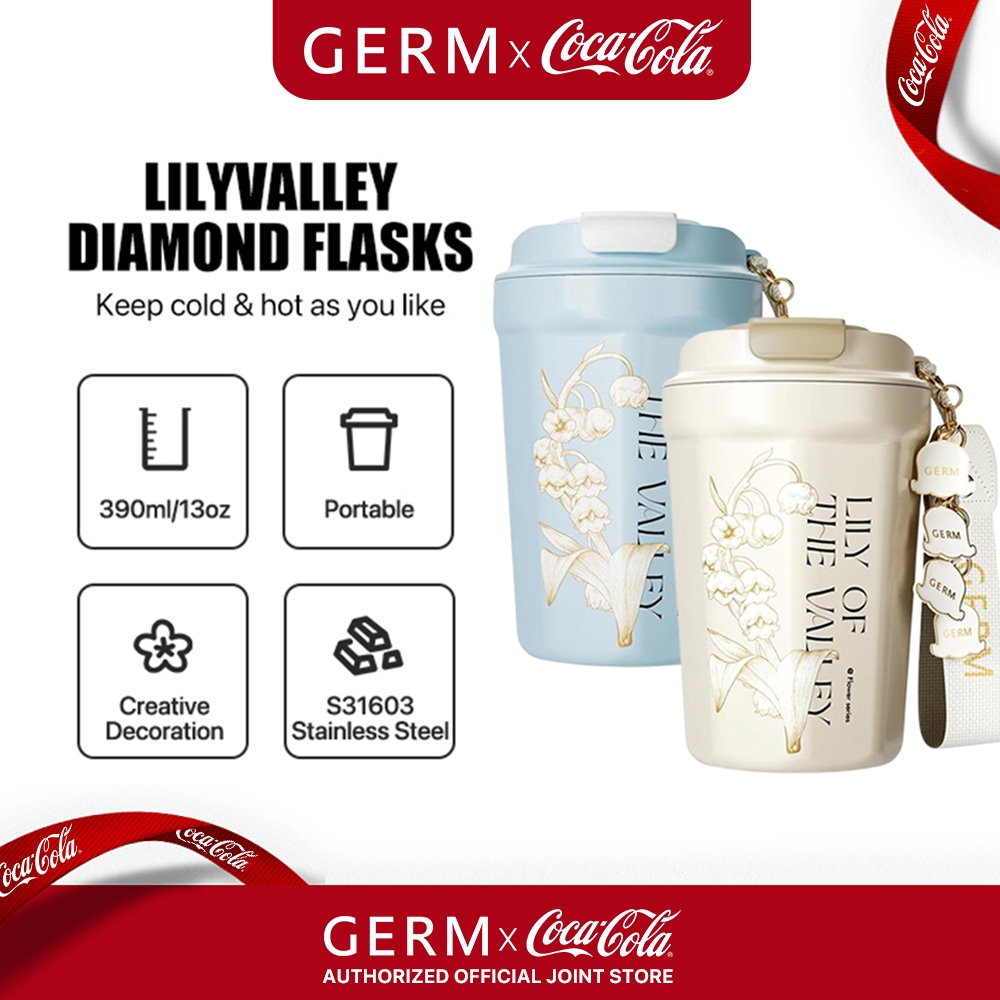 GERM K32 Thermos Cup 316 Stainless Steel 360° Sealed and Leak-Proof ...