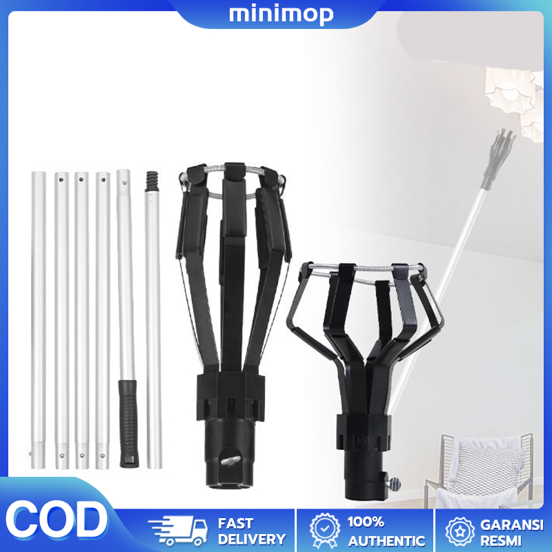 Light Bulb Changer Bulb Installer Telescoping Pole Removal Tool ...