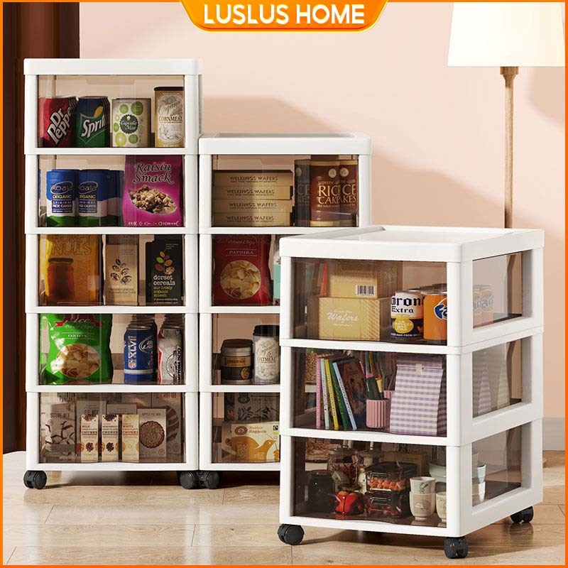LUS Drawer Cabinet Organizer Kitchen Storage Cabinet With Wheels Office ...