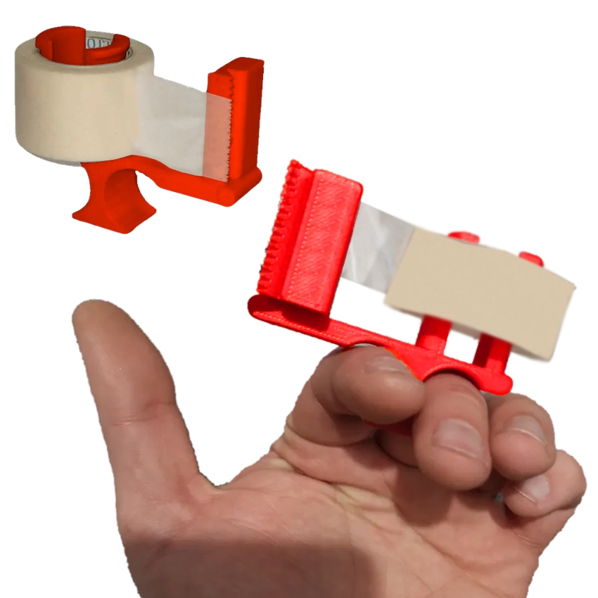 On Hand Finger Micropore Medical Tape Interdigit Dispenser | Shopee ...