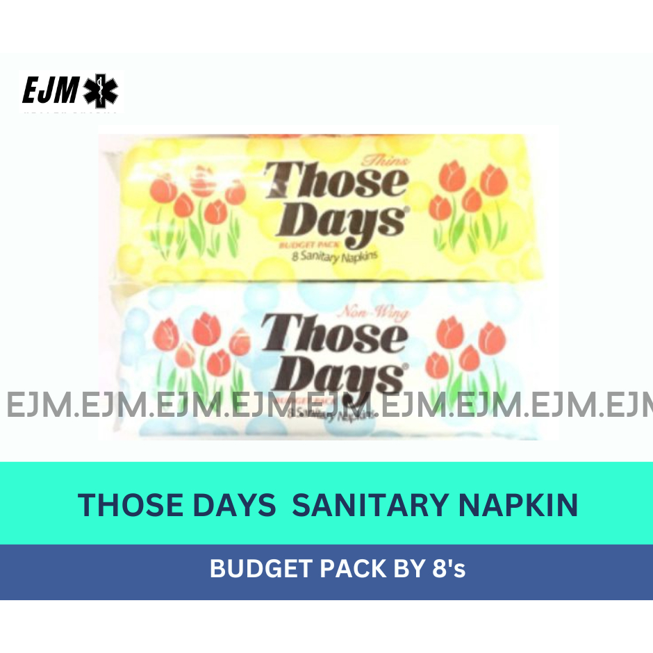 Those Days Napkin budget pack - 8s per pack (Non Wings or Thins ...