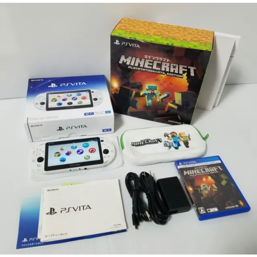SONY PlayStation PS Vita console Minecraft Special Edition Bundle PCH ...
