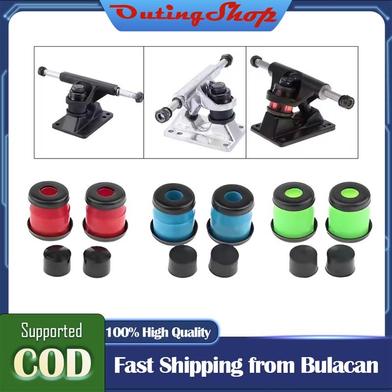 1Set Skateboard Truck Rebuild Kit Skateboard Bushing Washers Pivot Cups ...