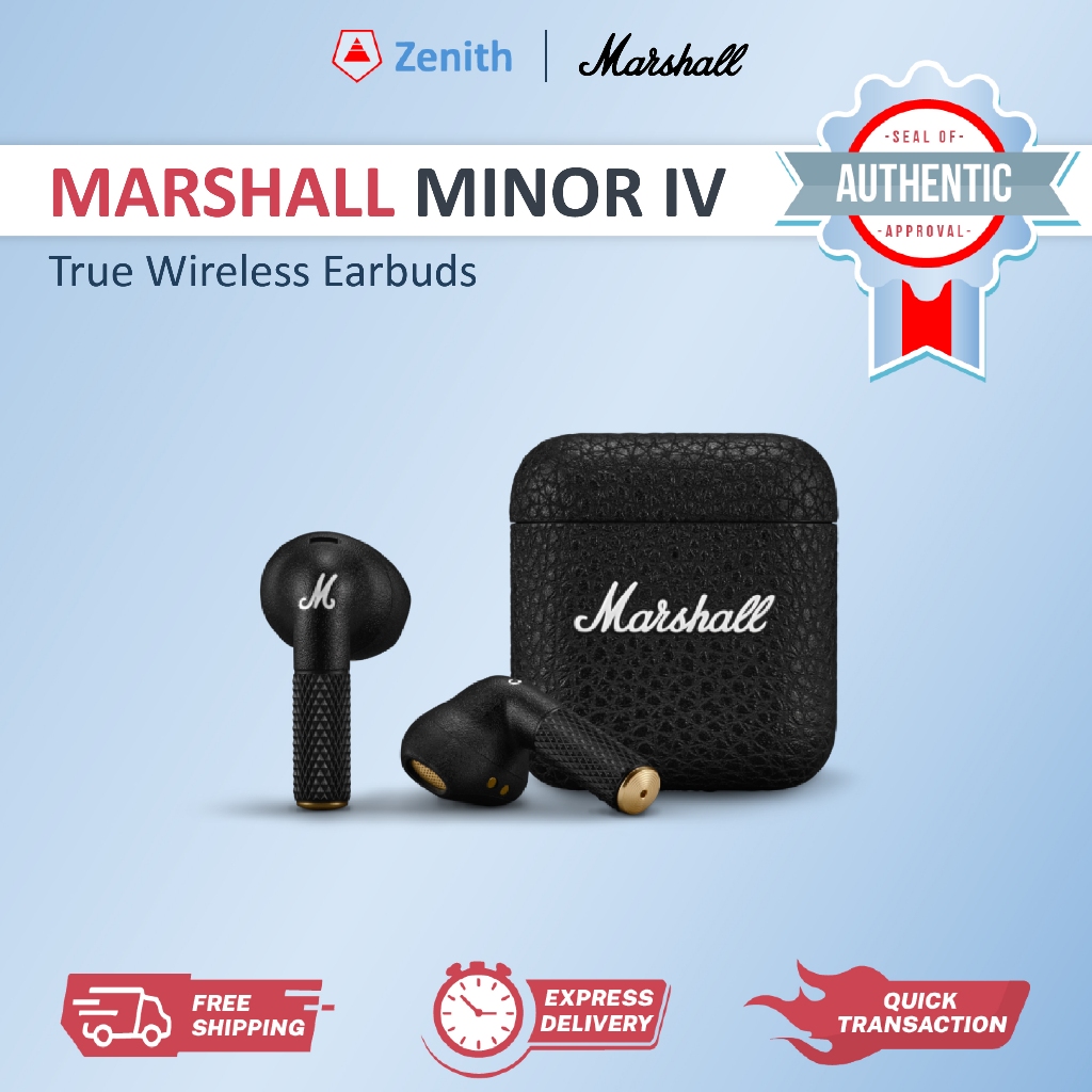 Marshall Minor IV True Wireless Earbuds | Shopee Philippines