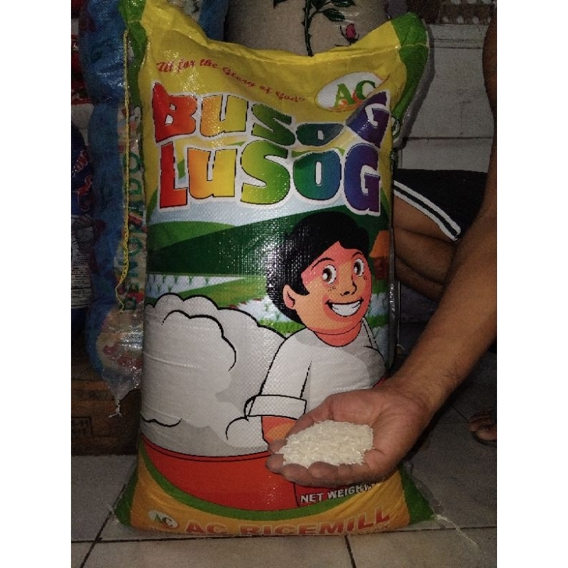 BUSOG LUSOG SINANDOMENG 25kg | Shopee Philippines