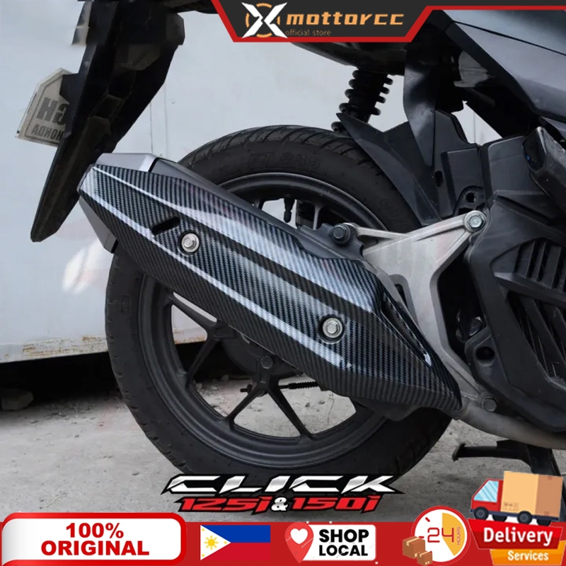 HONDA CLICK V3 CLICK V2 GAME CHANGER MUFFLER COVER MUFFLER COVER ...