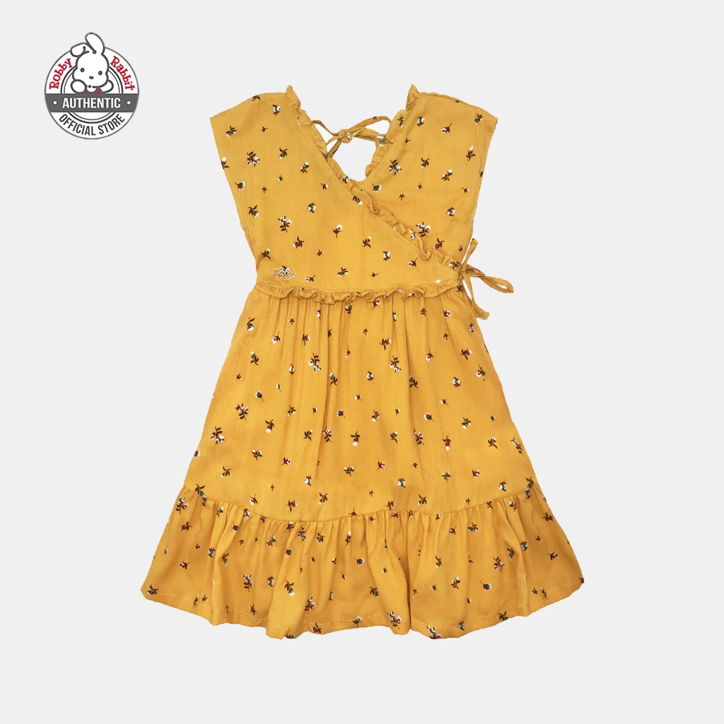 Robby Rabbit Sweet Fancy Maxi Dress (Yellow) | Shopee Philippines