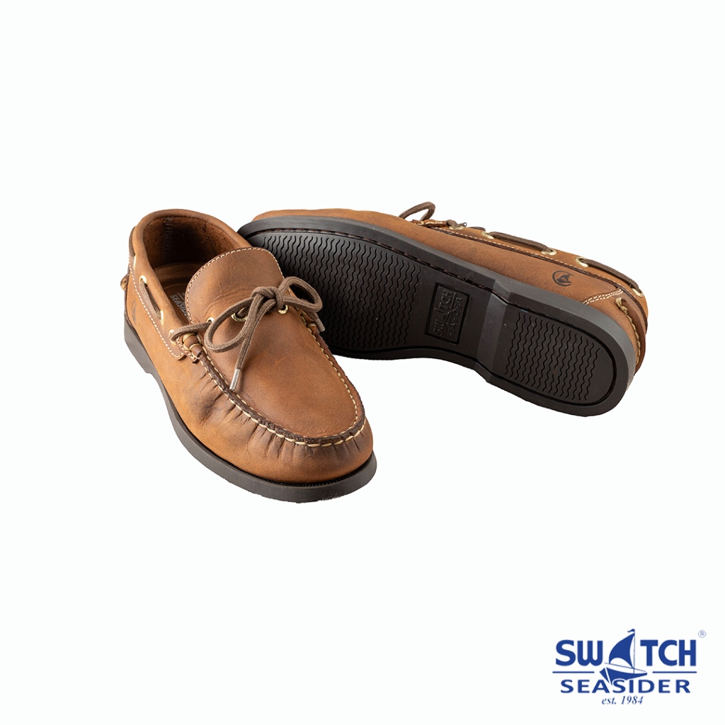 Swatch Seasider Loafers Chr-02 (Russet) | Shopee Philippines