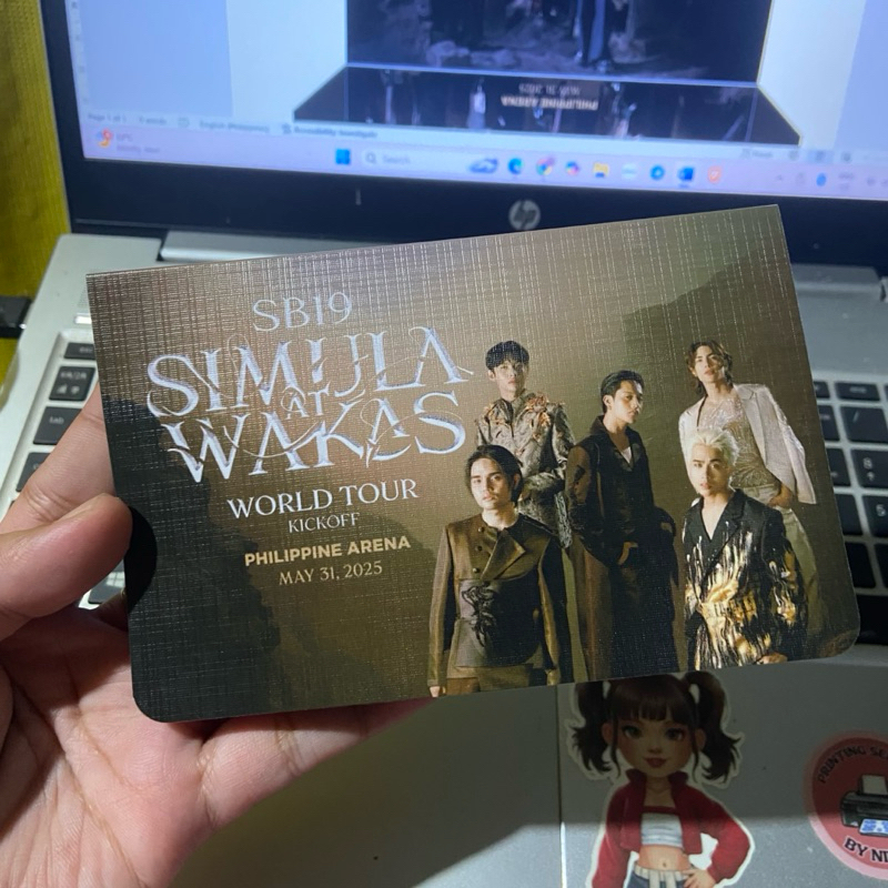 SB19 SIMULA AT WAKAS TICKET HOLDER (MATTE ONLY) | Shopee Philippines