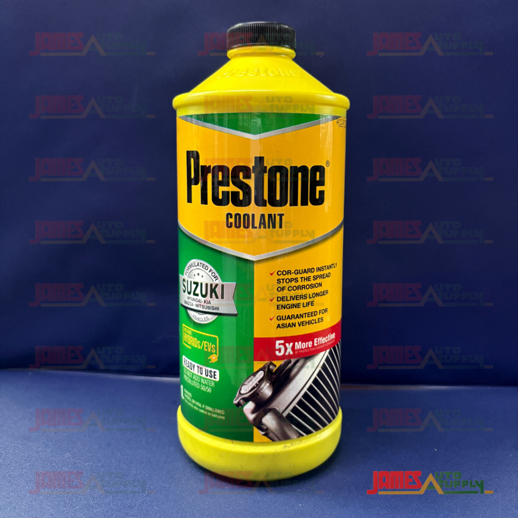 Prestone Ready To Use Asian Vehicles Coolant (Green) 1 Liter | Shopee ...