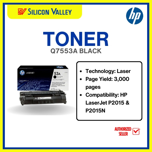 HP #53A TONER Q7553A BLACK | Shopee Philippines