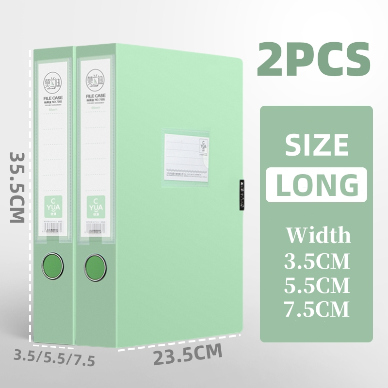 2PCS Document Box Long Bond Paper Organizer File Box File Organizer ...