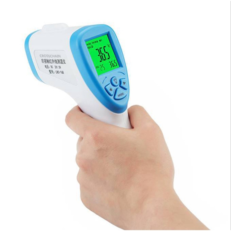 Non-Contact Infrared Thermometer Forehead Body Temperature with Fever ...