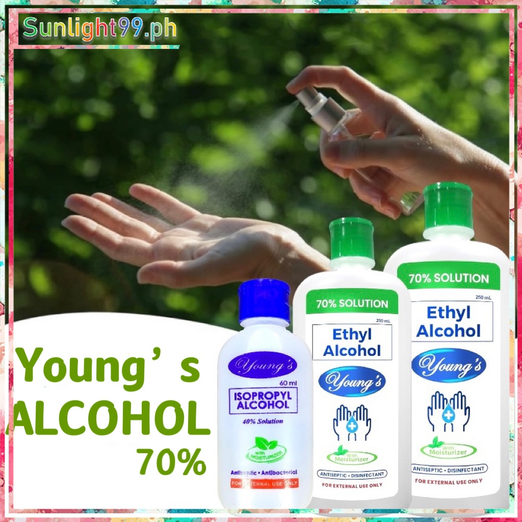 500ml Young's Ethyl Alcohol 70% solution Isoprophyl alcohol 40% ...