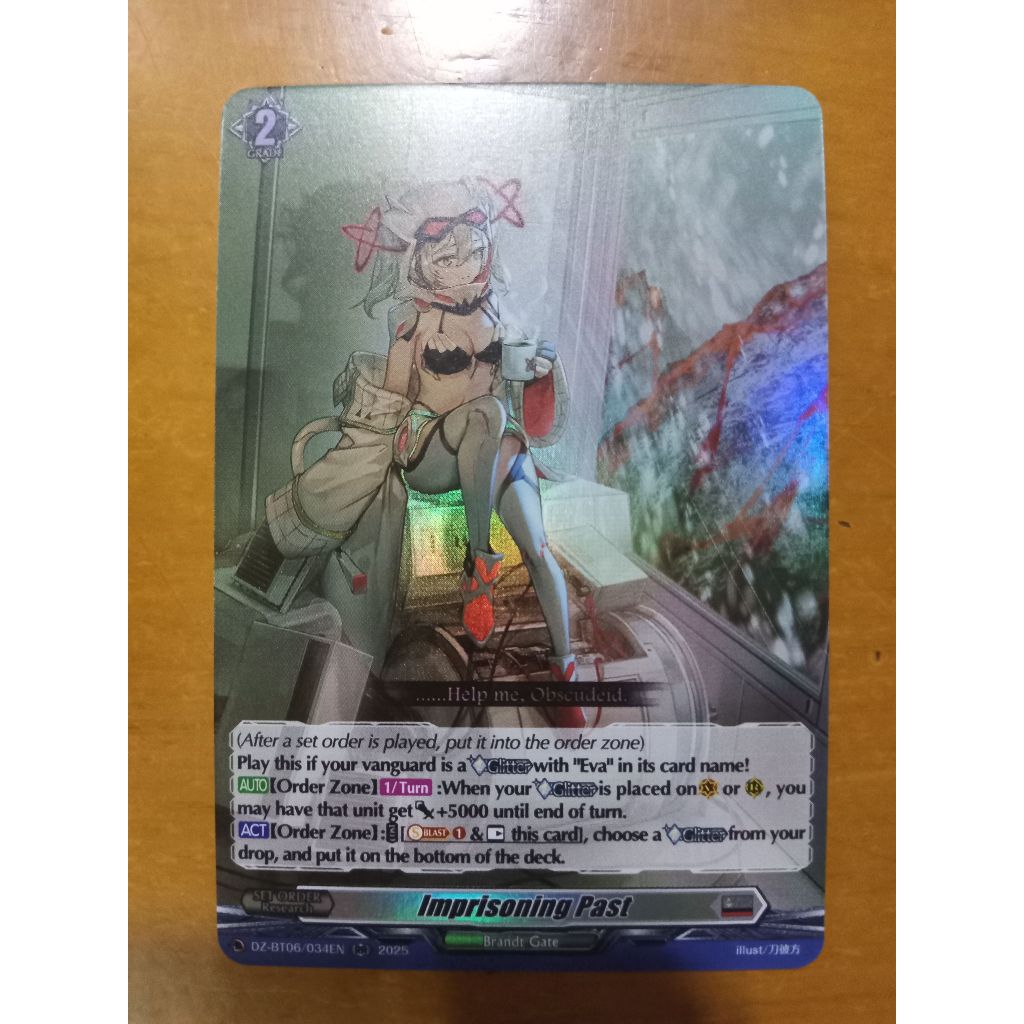 CFV Imprisoning Past RR DZ-BT06 Brandt Gate Cardfight Vanguard English | Shopee Philippines