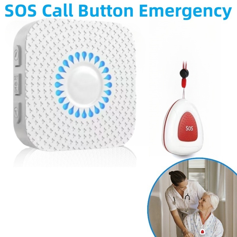 Daytech Caregiver Pager SOS Wireless Emergency Pager Beeper For Elderly ...