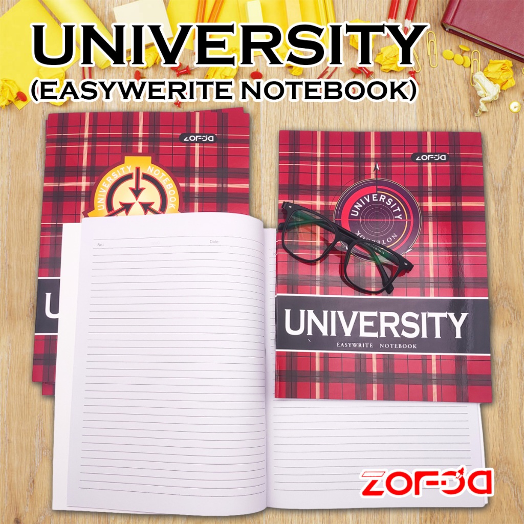Big notebook 38Sheets College Notebook aesthetic notepad study ...