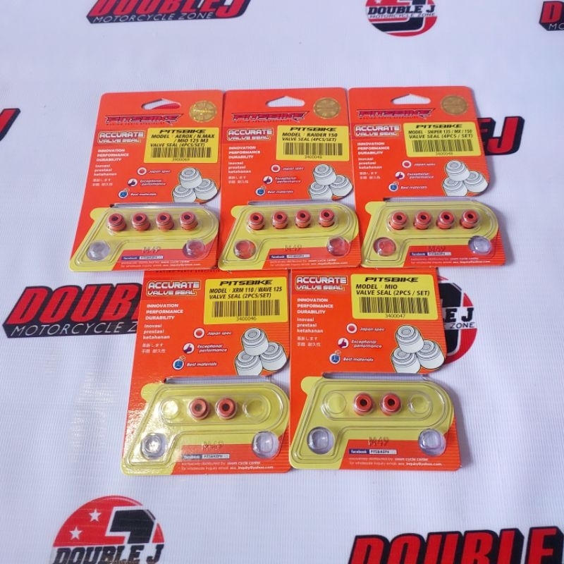 NMAX / AEROX / RAIDER / SNIPER / XRM / WAVE / MIO - PITSBIKE Valve Seal ...