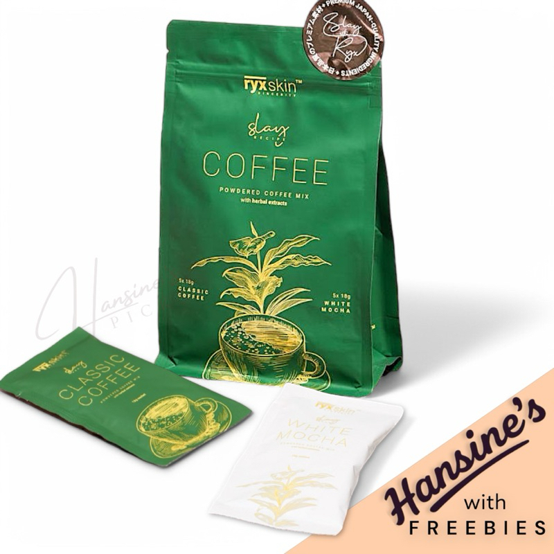 RyxSkin Coffee - Herbal-Infused Powdered Coffee Mix –White Mocha ...