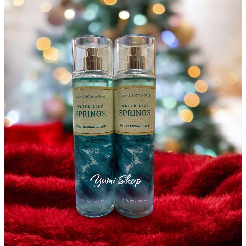 Bath & Body Works Water Lily Springs Fragrance Mist 236ml | Shopee Philippines