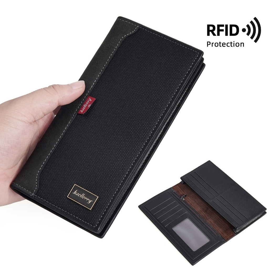Original Baellerry Large Capacity Long Men's Wallet Gift C3058 | Shopee ...