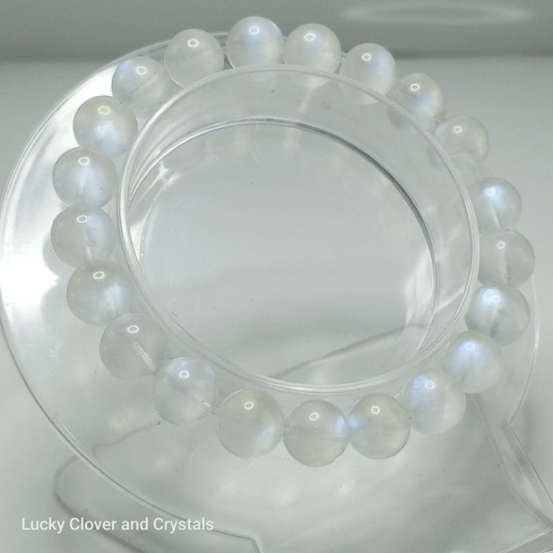 High Quality White Moonstone Bracelet | Shopee Philippines