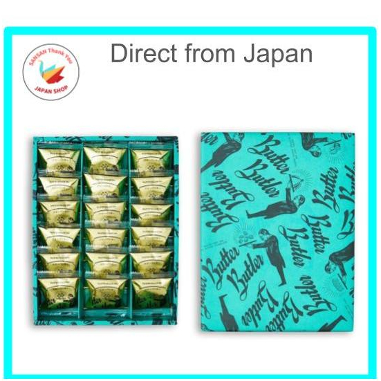 【Ships direct from Japan】 Butter Butler Premium Butter Galettes 18 ...