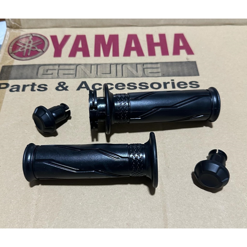 AEROX 155 V2. HANDLE GRIP AND BAR END. YAMAHA GENUINE | Shopee Philippines