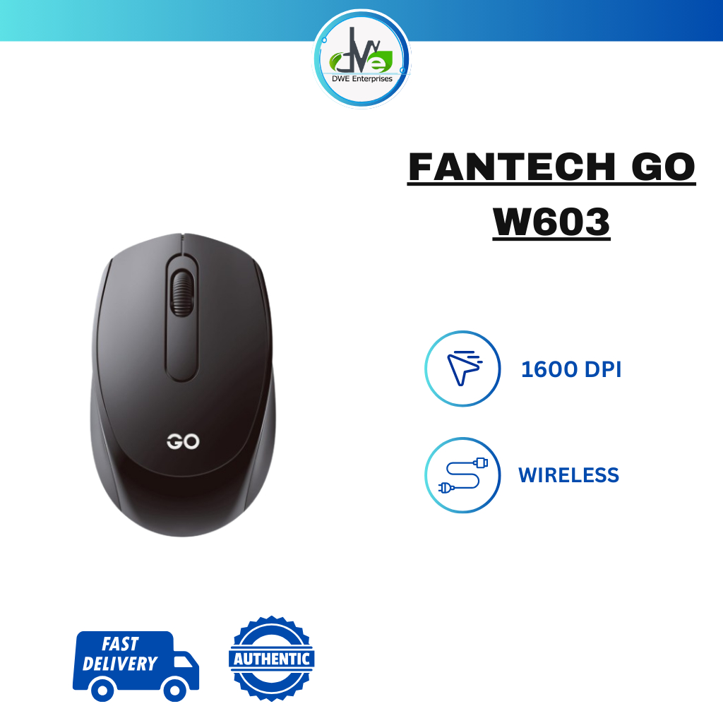 FANTECH GO W603 WIRELESS MOUSE | Shopee Philippines